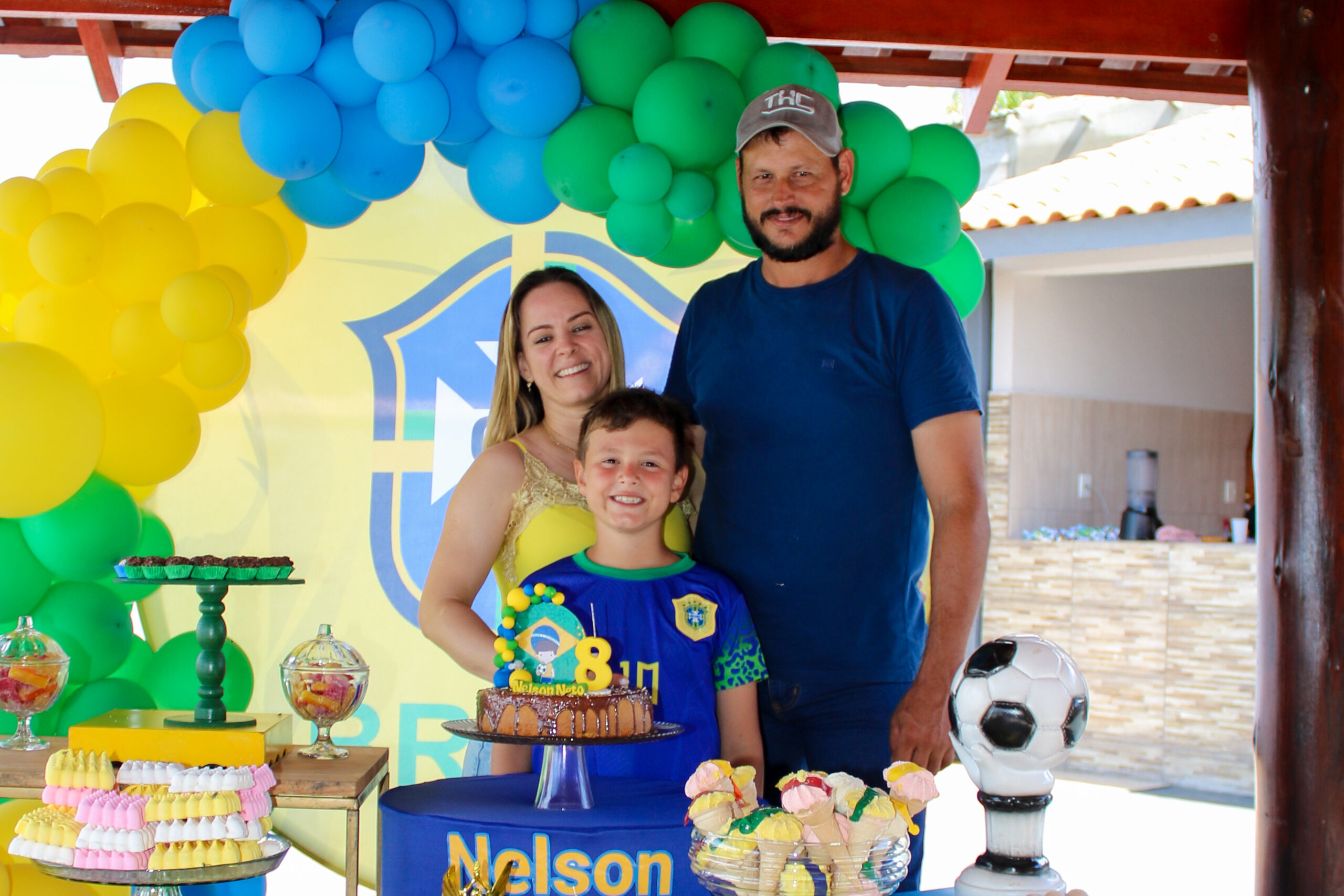 Niver Nelson Neto, 8 anos - legiãovip.com